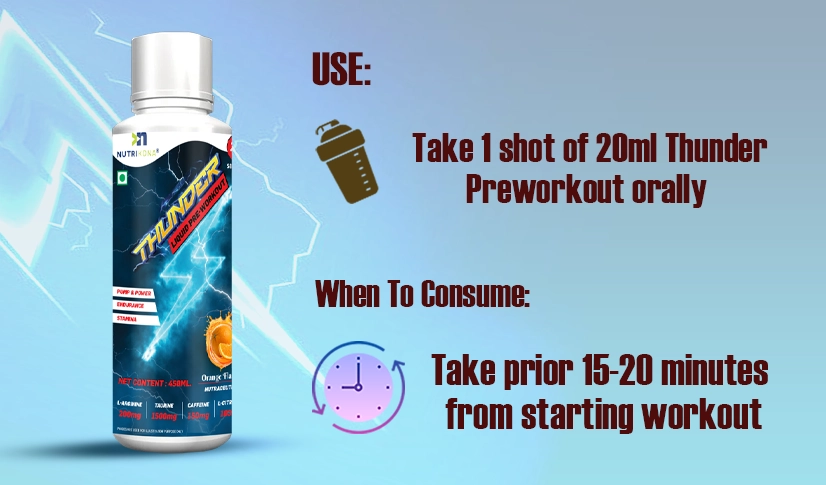 Thunder Liquid Preworkout | During Workout Supplement